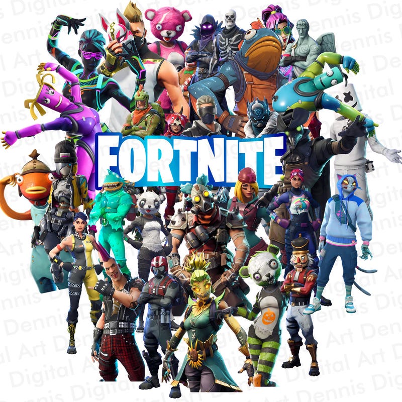 Fortnight Svg - Etsy
