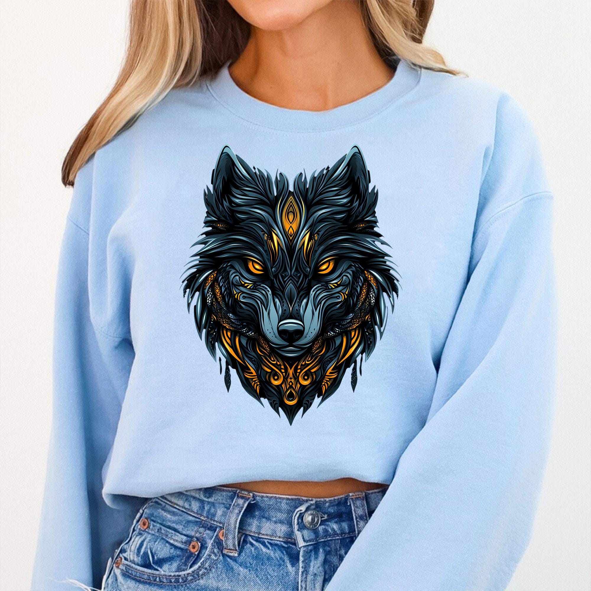 Alpha Wolf Design PNG - Etsy
