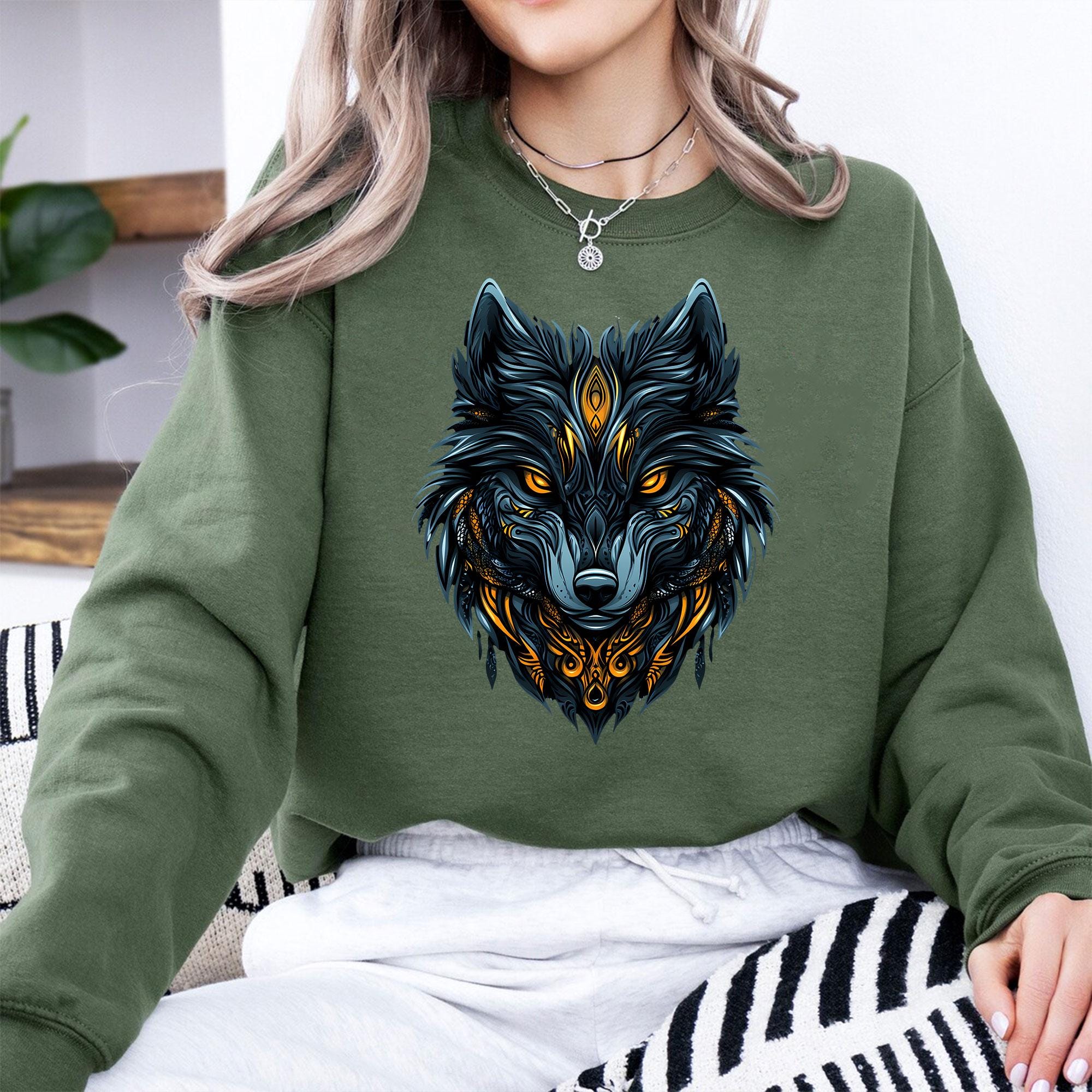 Alpha Wolf Design PNG - Etsy