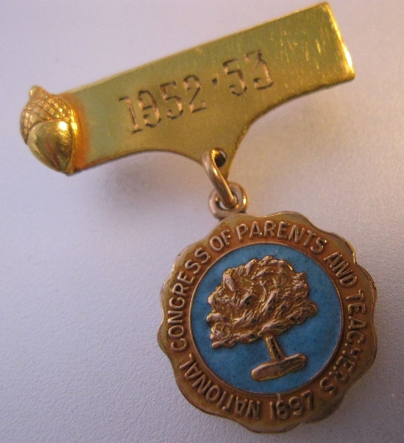 1952-53 PTA Pin 1897 National Congress Parents & Teachers - Etsy