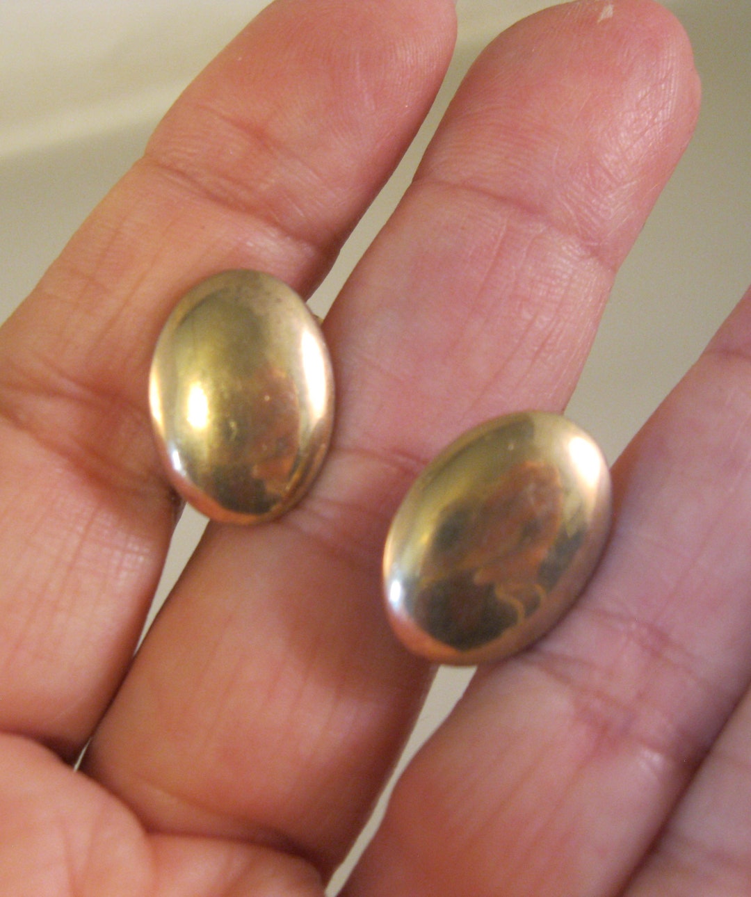 Vintage SWANK Gold Filled Oval Cuff Links Mid Century Cufflinks Mid ...