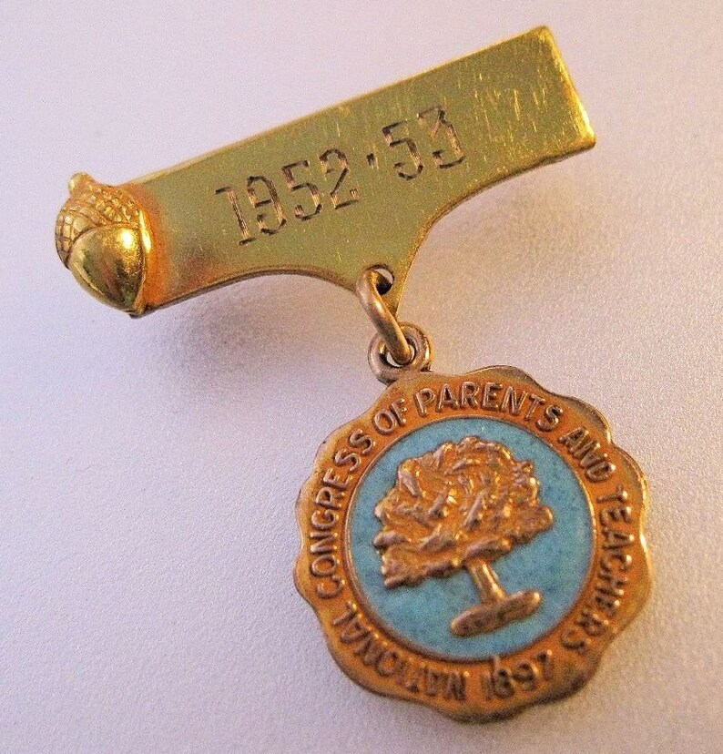 1952-53 PTA Pin 1897 National Congress Parents & Teachers - Etsy