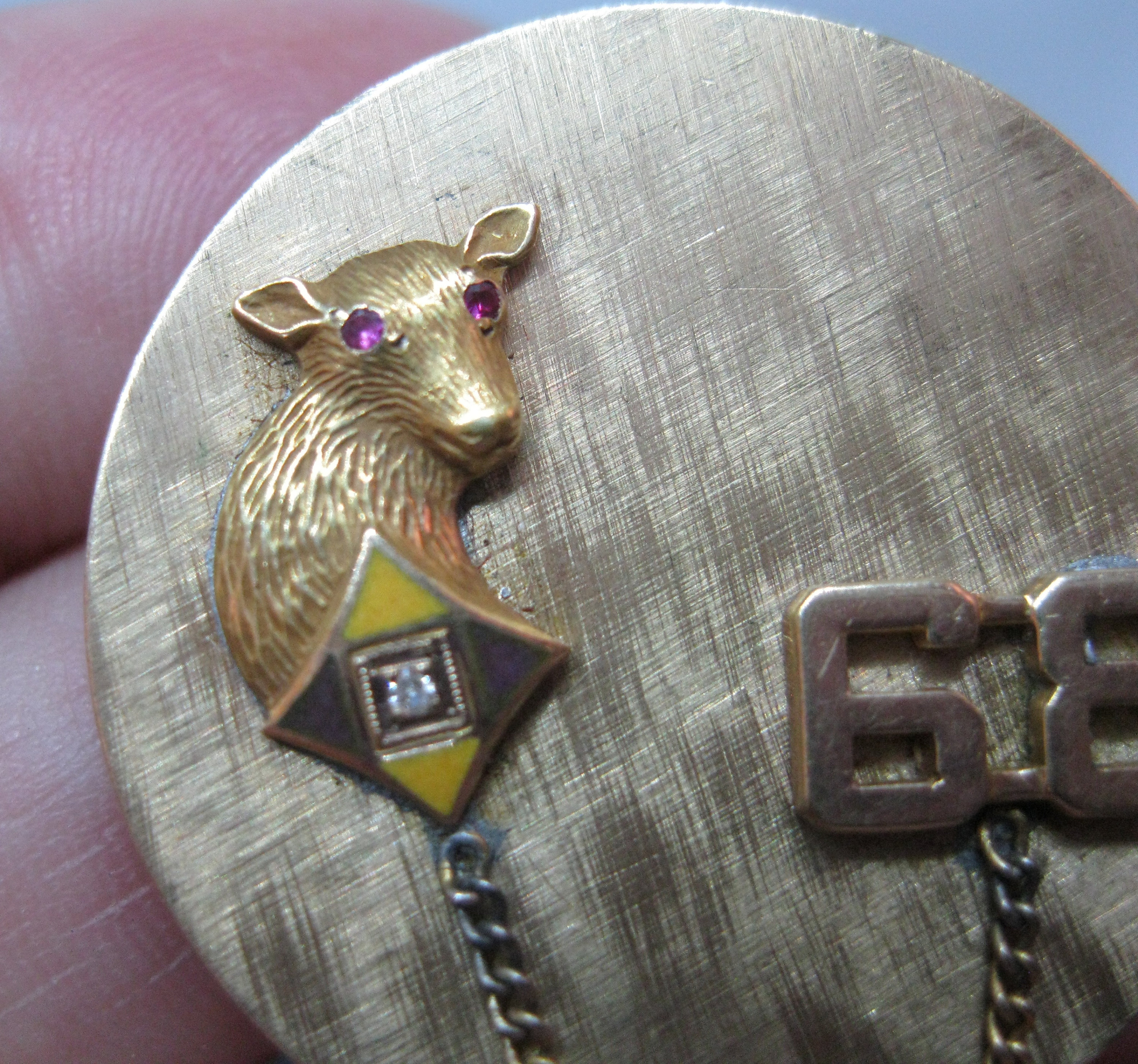 Ladies 1968 Class Pin School Pin College Pin Elks Club Pin Moose Club ...