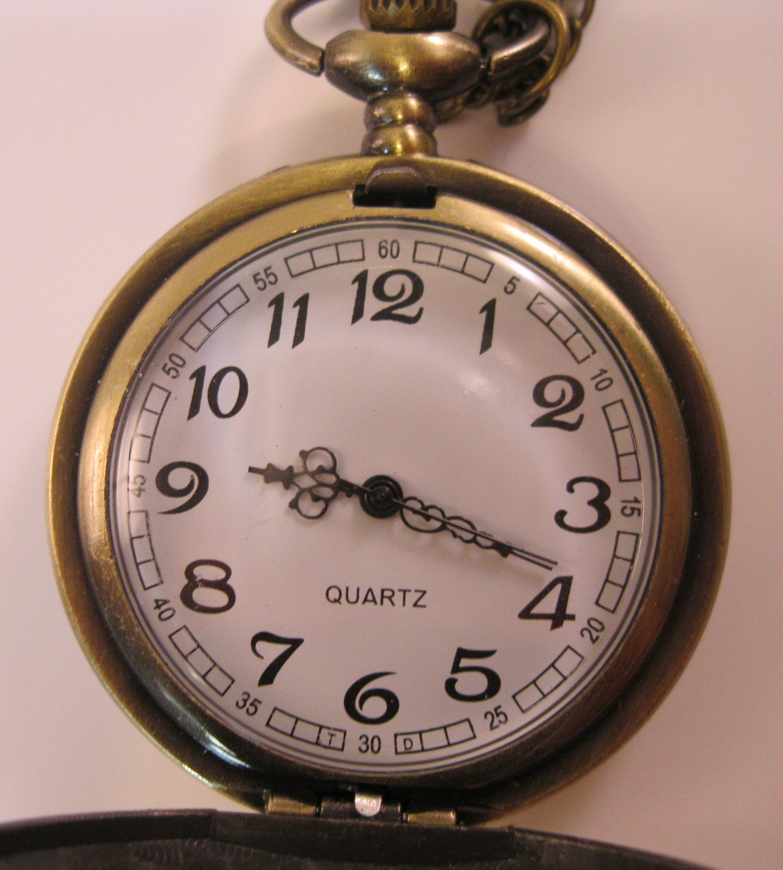 Native American Indian Chief Pocket Watch Bronze Finish With Customized ...