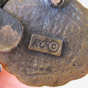 KENNETH COLE Fall Autumn Pumpkin Sunflower Angel Brooch Pin Signed KC ...