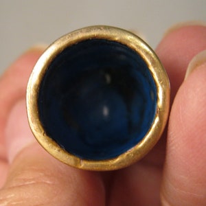 Vintage Cloisonne Owl Enamel Thimble Collector Thimble Collectible ...