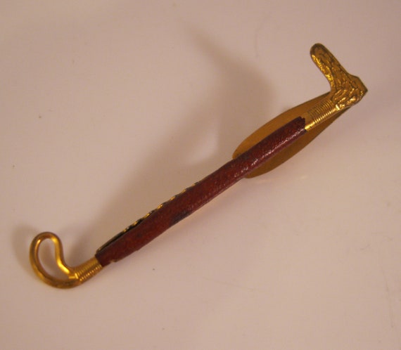 Vintage Brass Riding Crop