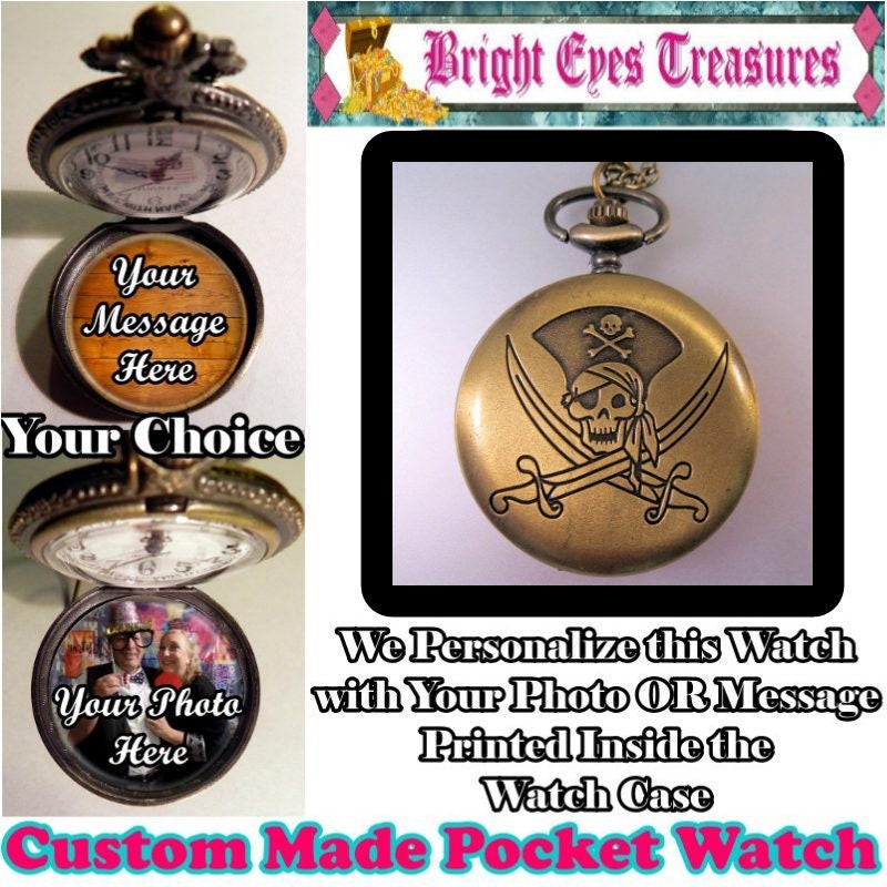 Pirate Pocket Watches - Etsy