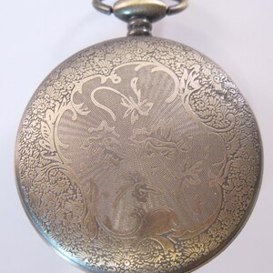 Native American Indian Chief Pocket Watch Bronze Finish With Customized ...