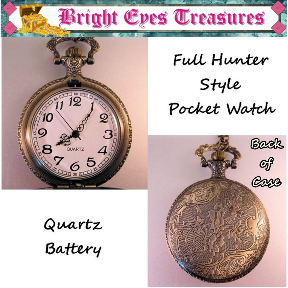 Police Pocket Watch Policeman With Your Choice of Chain Style | Etsy