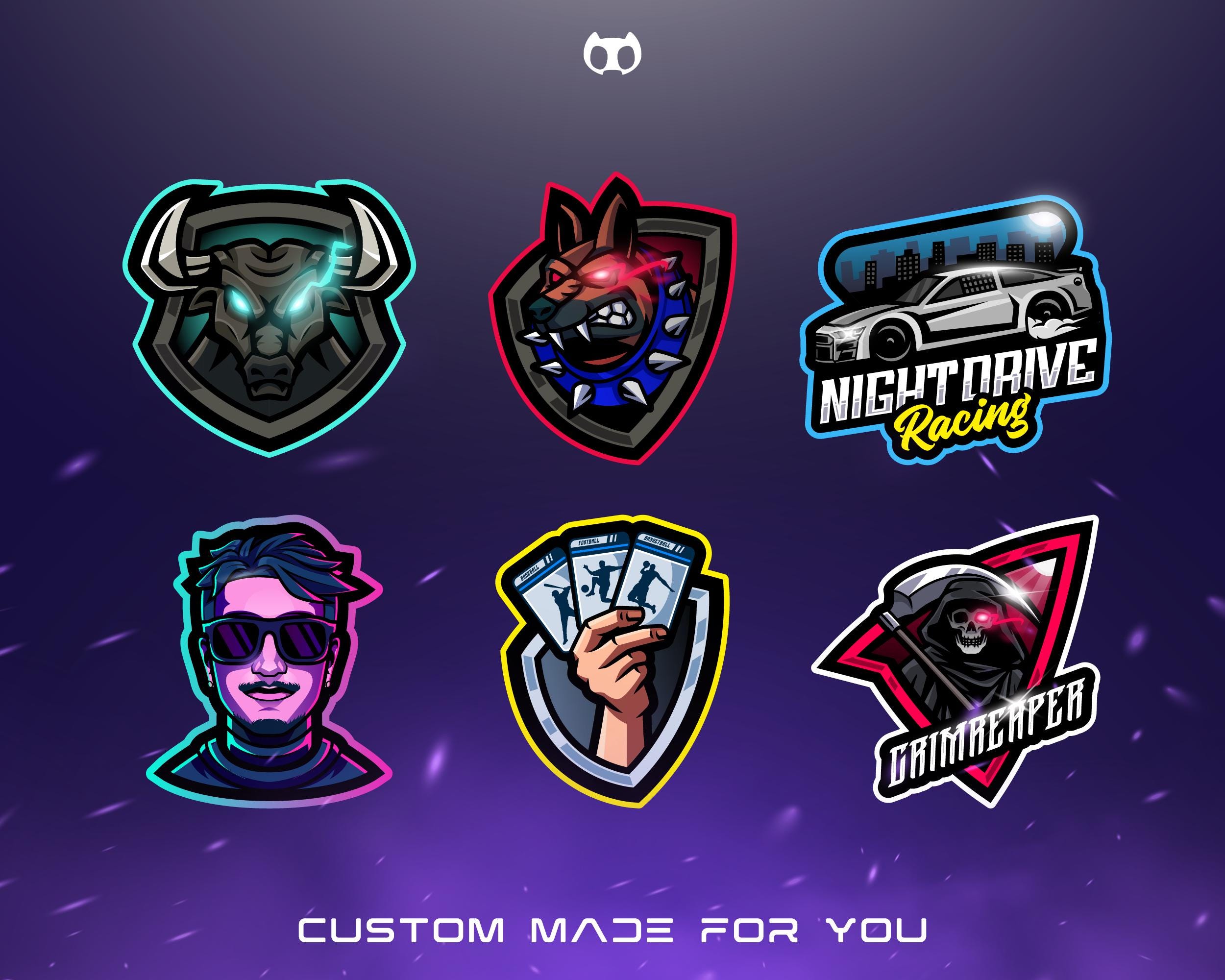Custom Mascot Logo Design for Streamers Esports Team and Businesses ...