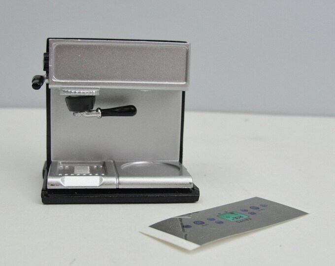 Dollhouse Miniature Espresso Machine Choose With or Without - Etsy