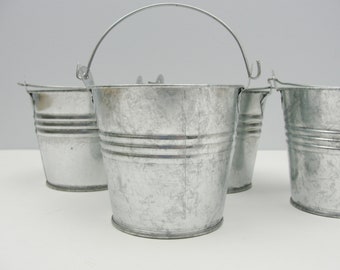 Metal buckets | Etsy