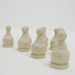 Wooden Game Piece Pawn Set of 10 - Etsy