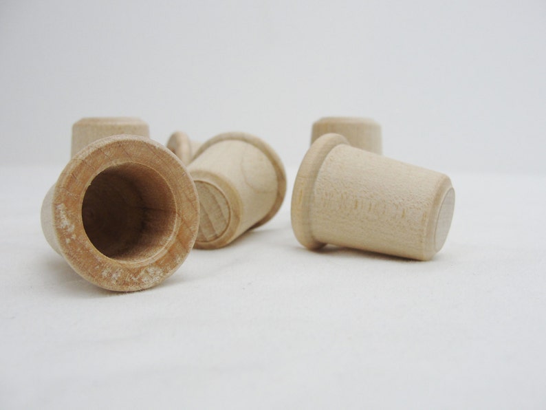 Wooden Thimble Set of 6 Unfinished DIY - Etsy