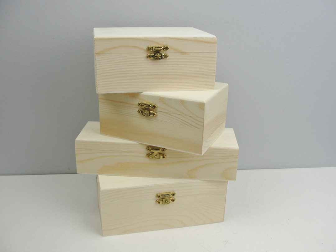Wooden Treasure Box Choose Your Shape - Etsy
