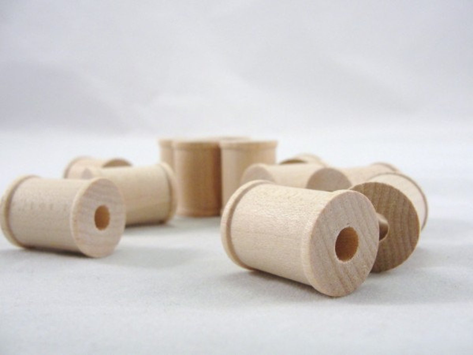 Little Wooden Spools 1 Inch Wood Spool 1 Spool One - Etsy