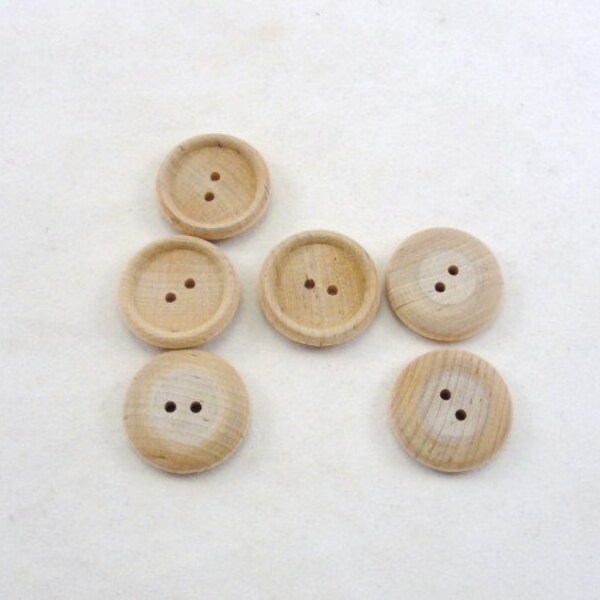 Wooden Button - Etsy