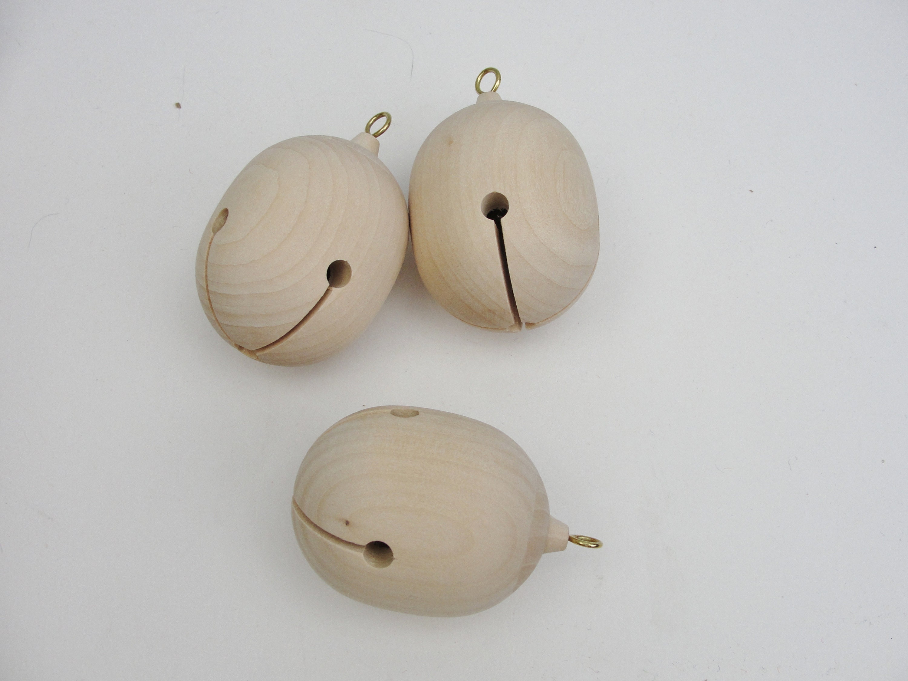 Wooden Jingle Bell Choose Your Size From 3 Available Sizes - Etsy Ireland