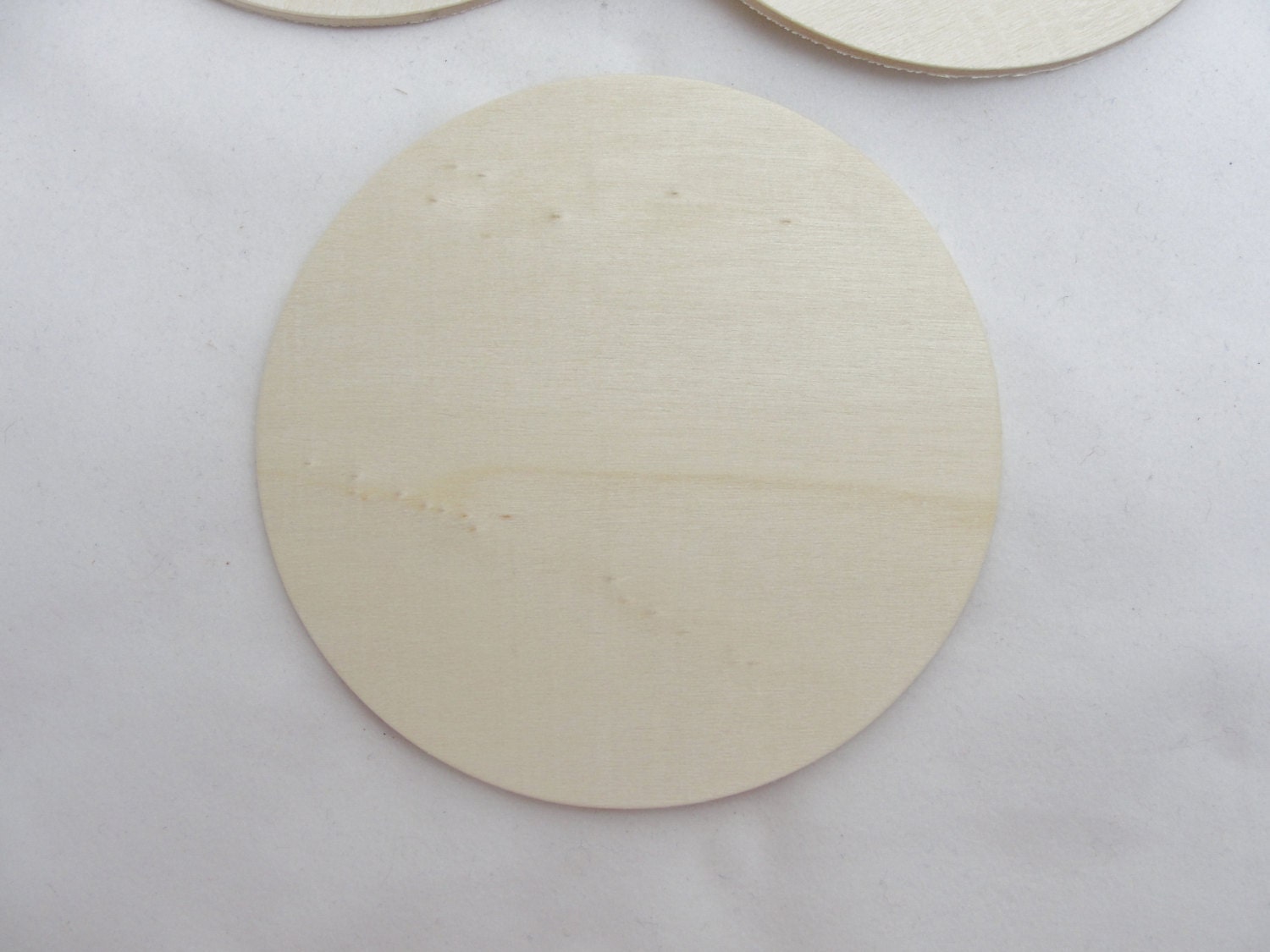 5 Wooden Circle Discs Wood Disk 5 X 1/8 Thick - Etsy