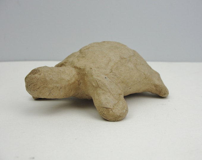 Paper Mache Sea Turtle, Antonio. Large Paper Sculpture, Original Home ...