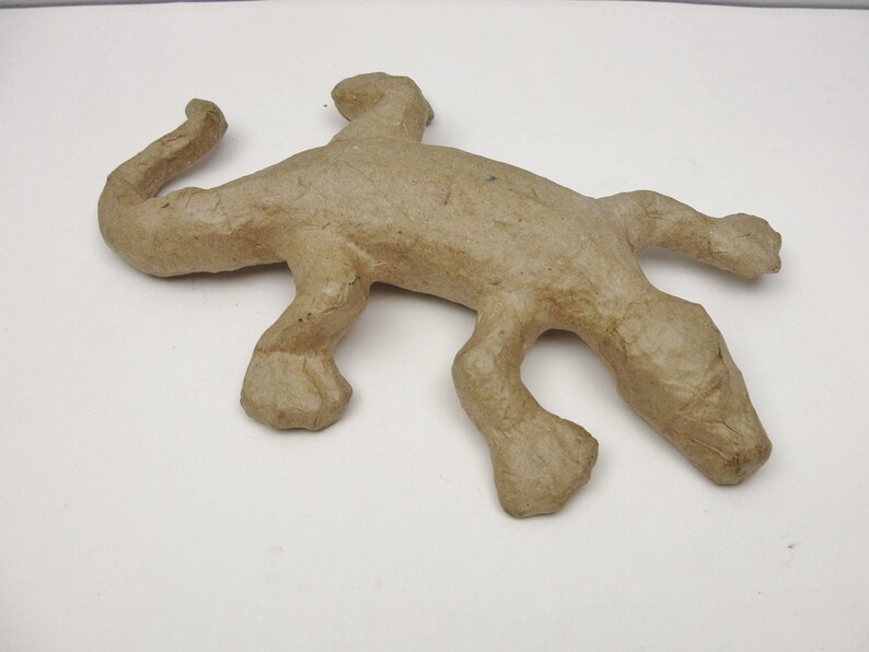 Small Paper Mache Lizard or Salamander - Etsy