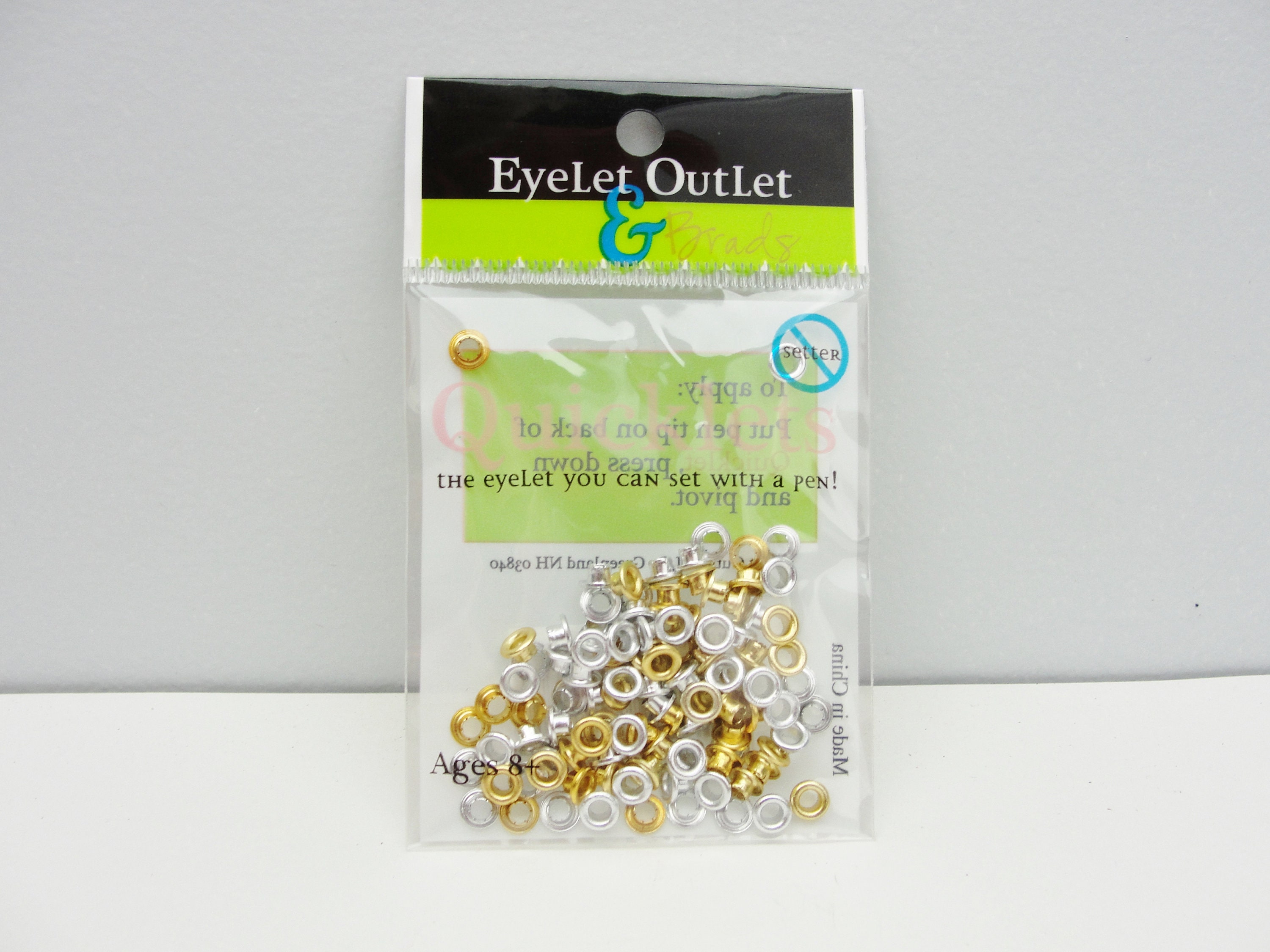 1/8" Quicklets Eyelets (no Special Tools Required) Choose Your Color - Etsy
