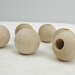 Wooden End Cap Ball 1" End Cap 3/8" Hole Set of 6 - Etsy