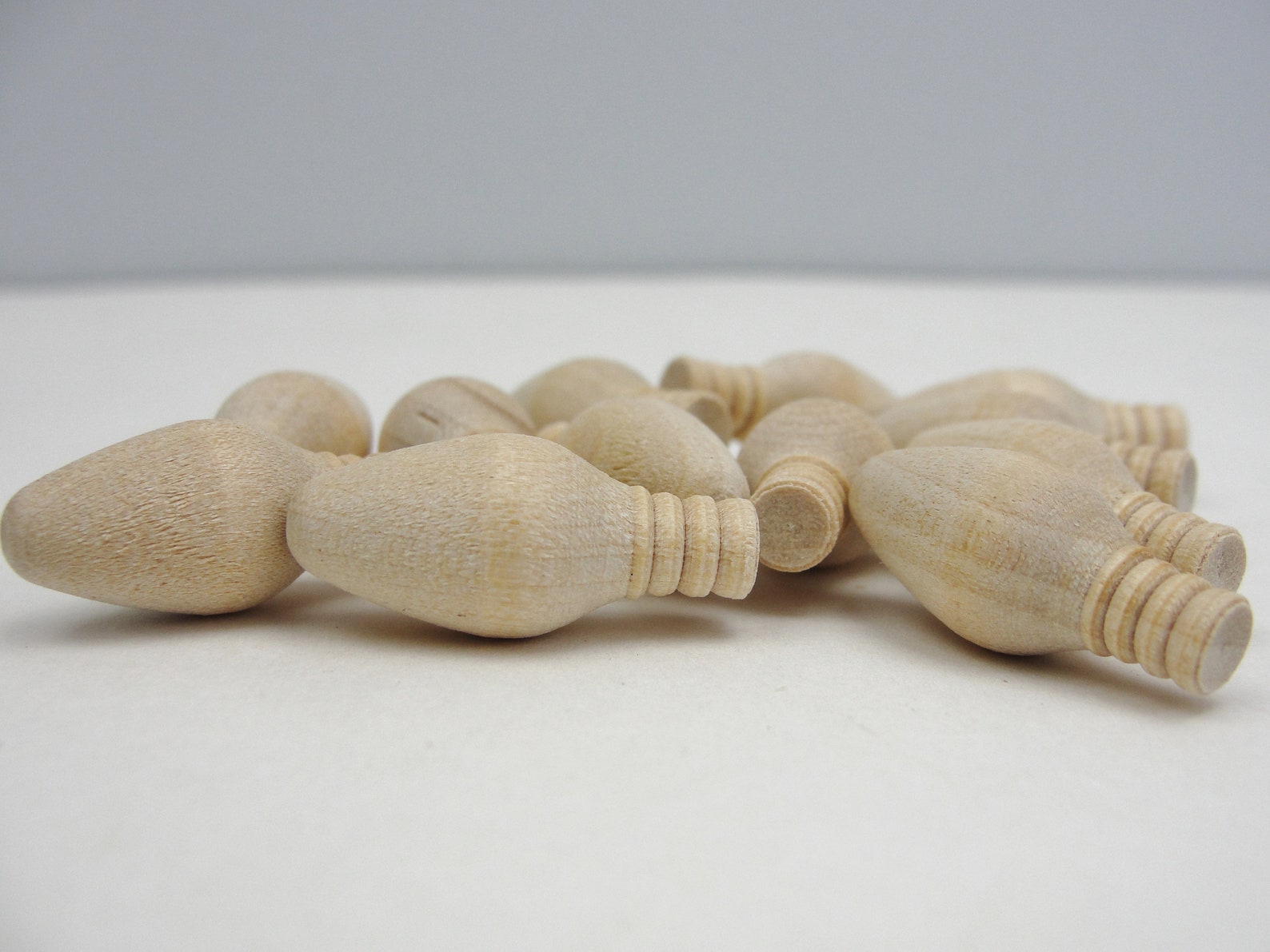 Wooden Light Bulb 1 Wooden Christmas Tree Light Ornament - Etsy