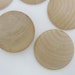 2" Domed Wood Disc, 2 Inch Domed Disk, Domed Circle 5/16" Thick ...