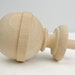Large Wooden Ball Finial - Etsy