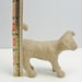 Small Paper Mache Dog With Curled Tail - Etsy