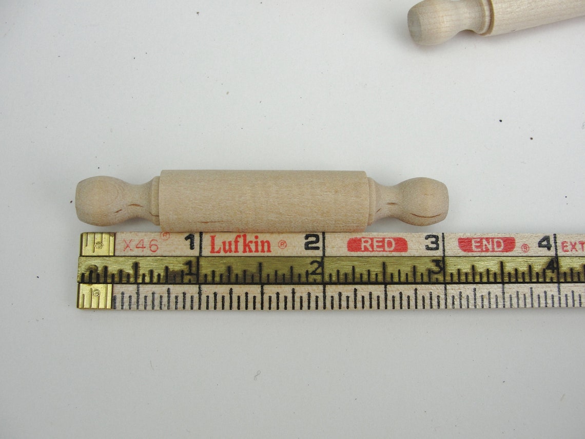 3" Miniature Rolling Pin Set of 6 - Etsy