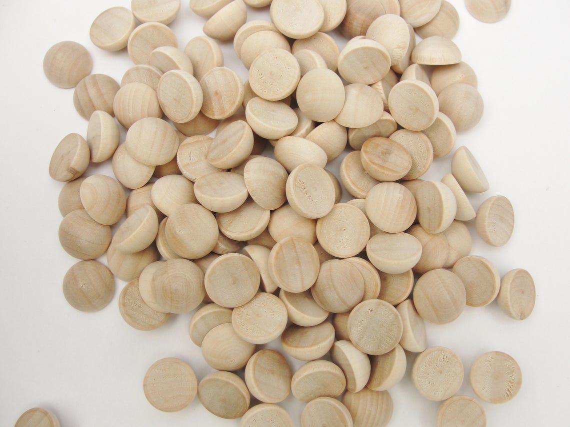 1/2" Split Wooden Balls - Etsy