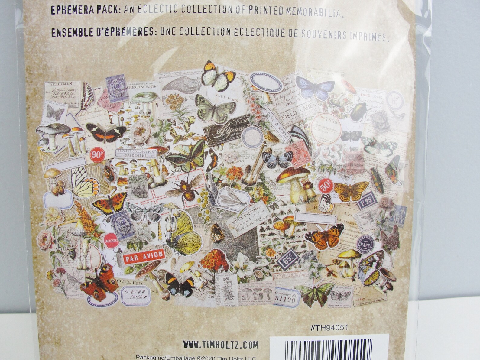 Tim Holtz Field Notes Ephemera Pack TH94051 | Etsy