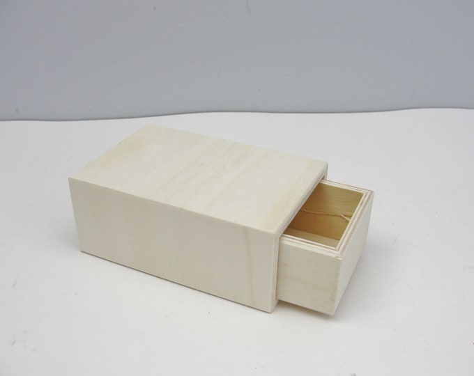 End Grain Pallet Wood Box 5x4x4.5, Artisan Wood Box With Lid, Wooden ...