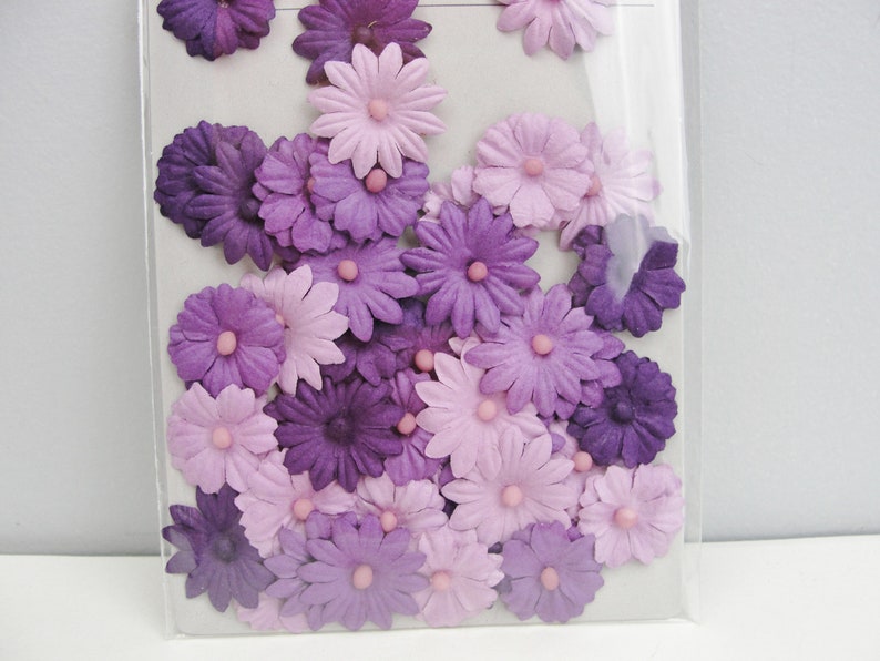 Fabric Floral Flower Embellishments for Cards or Mixed Media - Etsy