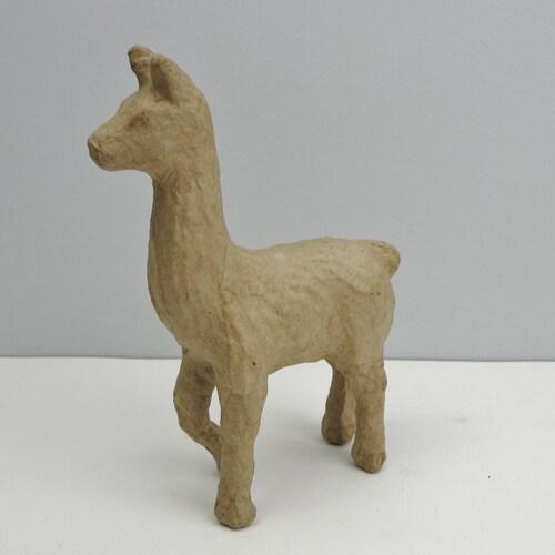 Small Paper Mache Cat - Etsy