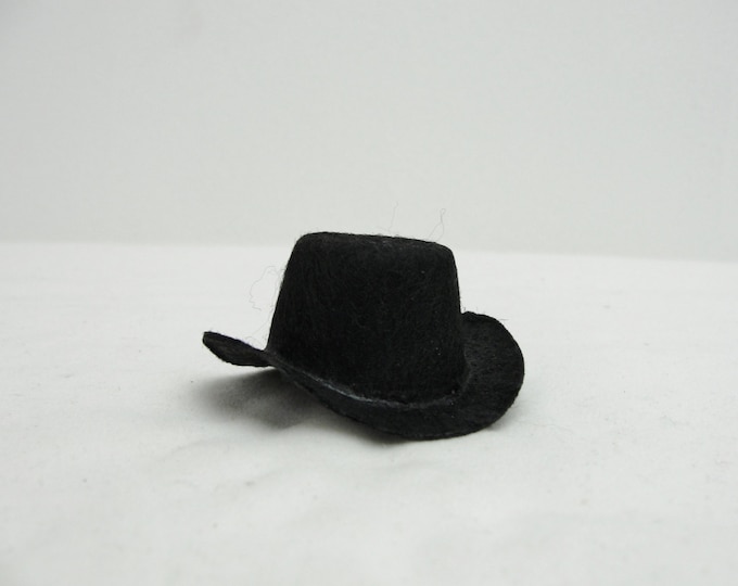 Miniature Cowboy Hat, Mini Cowboy Hat, Top Hat, Large Peg Person Hat - Etsy