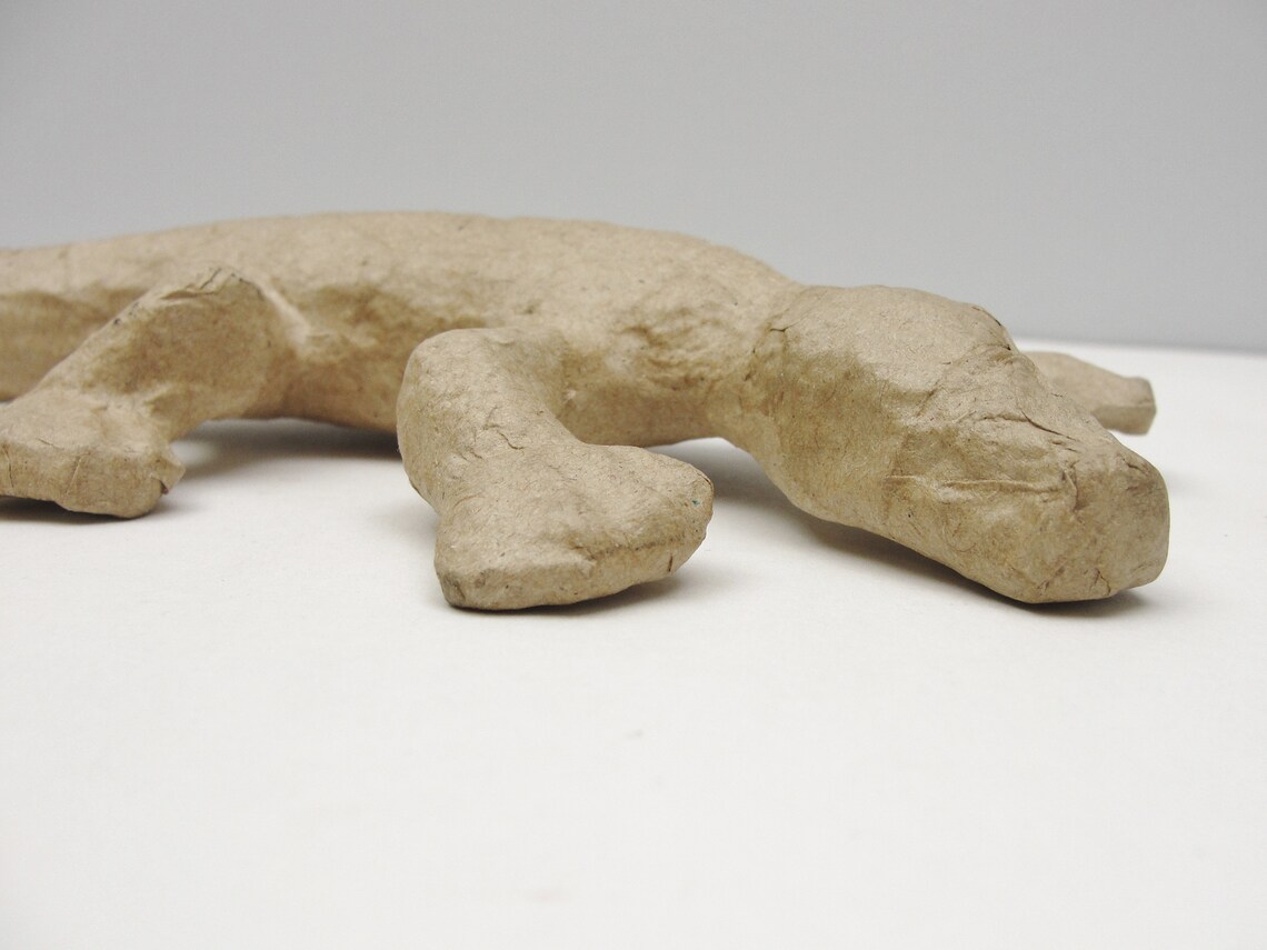 Small Paper Mache Lizard or Salamander - Etsy