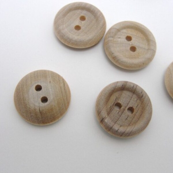Wooden Button - Etsy