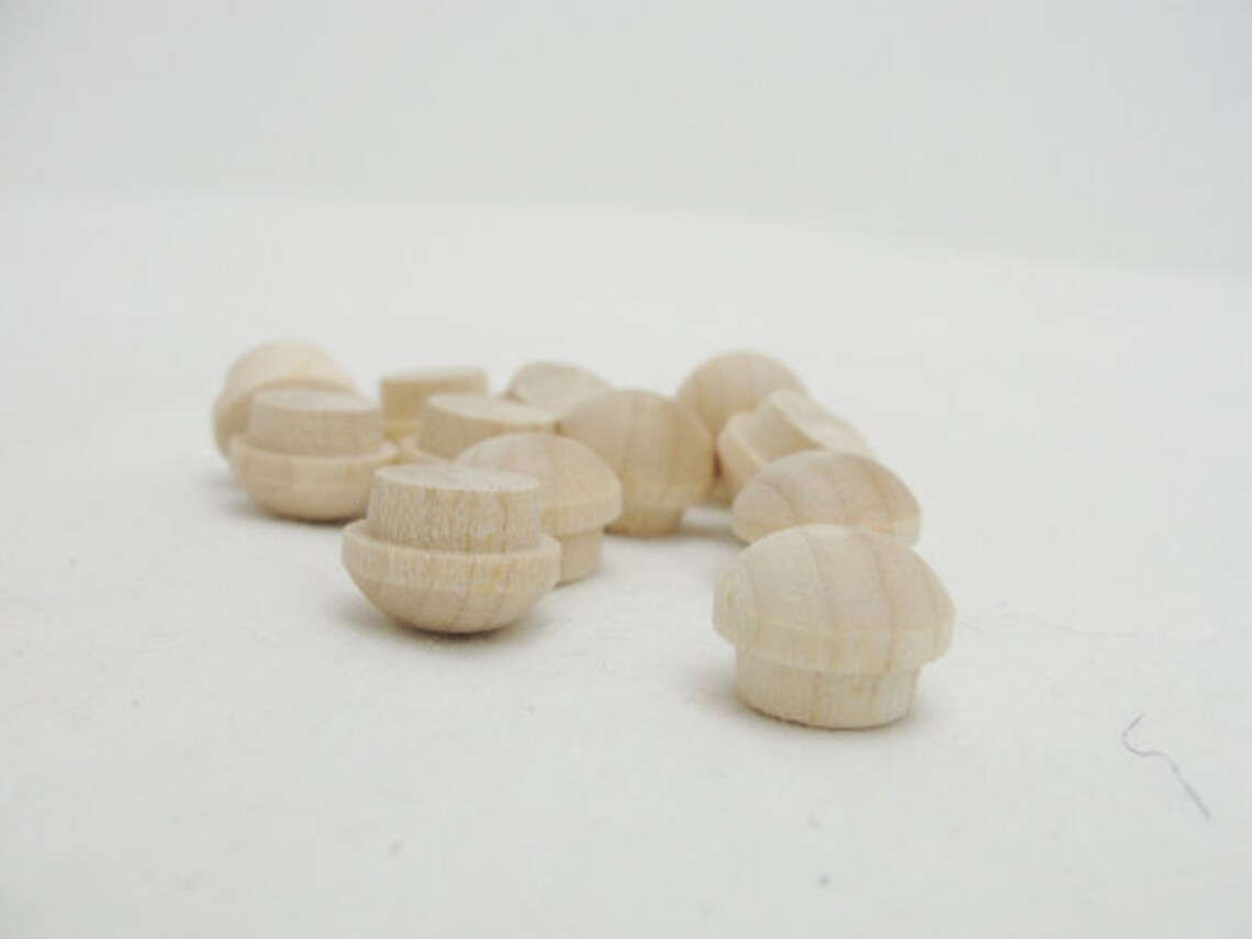 Button Plug, Mushroom Plug Set of 12 - Etsy
