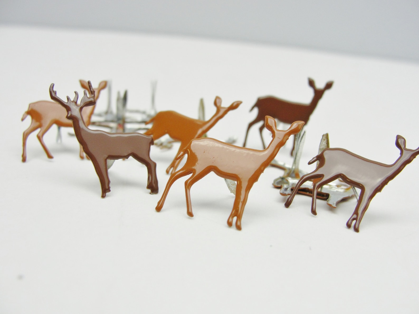 Animal Theme Brads Paper Fasteners Choose Deer Cat Dog - Etsy