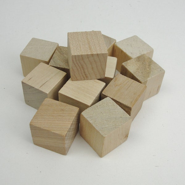 Wooden Cubes - Etsy