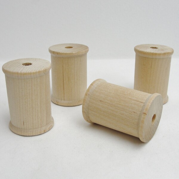 Wooden Spools - Etsy