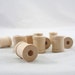 Little Wooden Spools 3/4 Inch, Small Wood Spools Set of 12 - Etsy