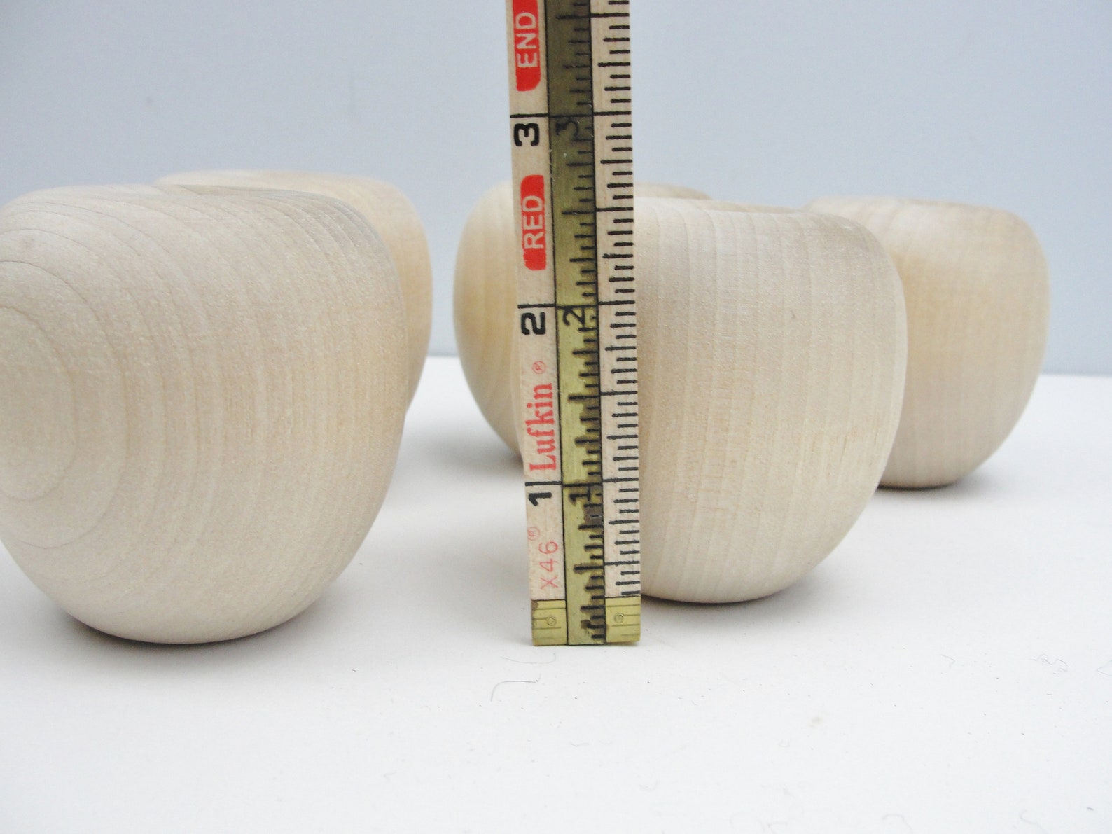 Unfinished Wooden Apple Life Size Lifesize Apple Large - Etsy