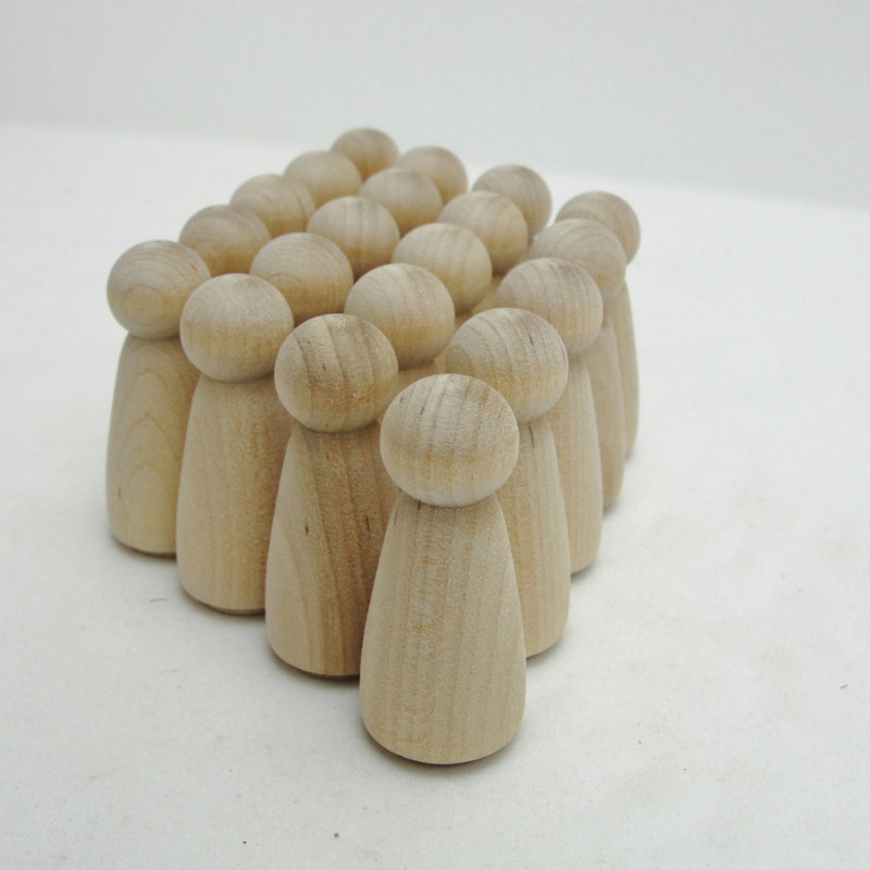 Peg People - Etsy
