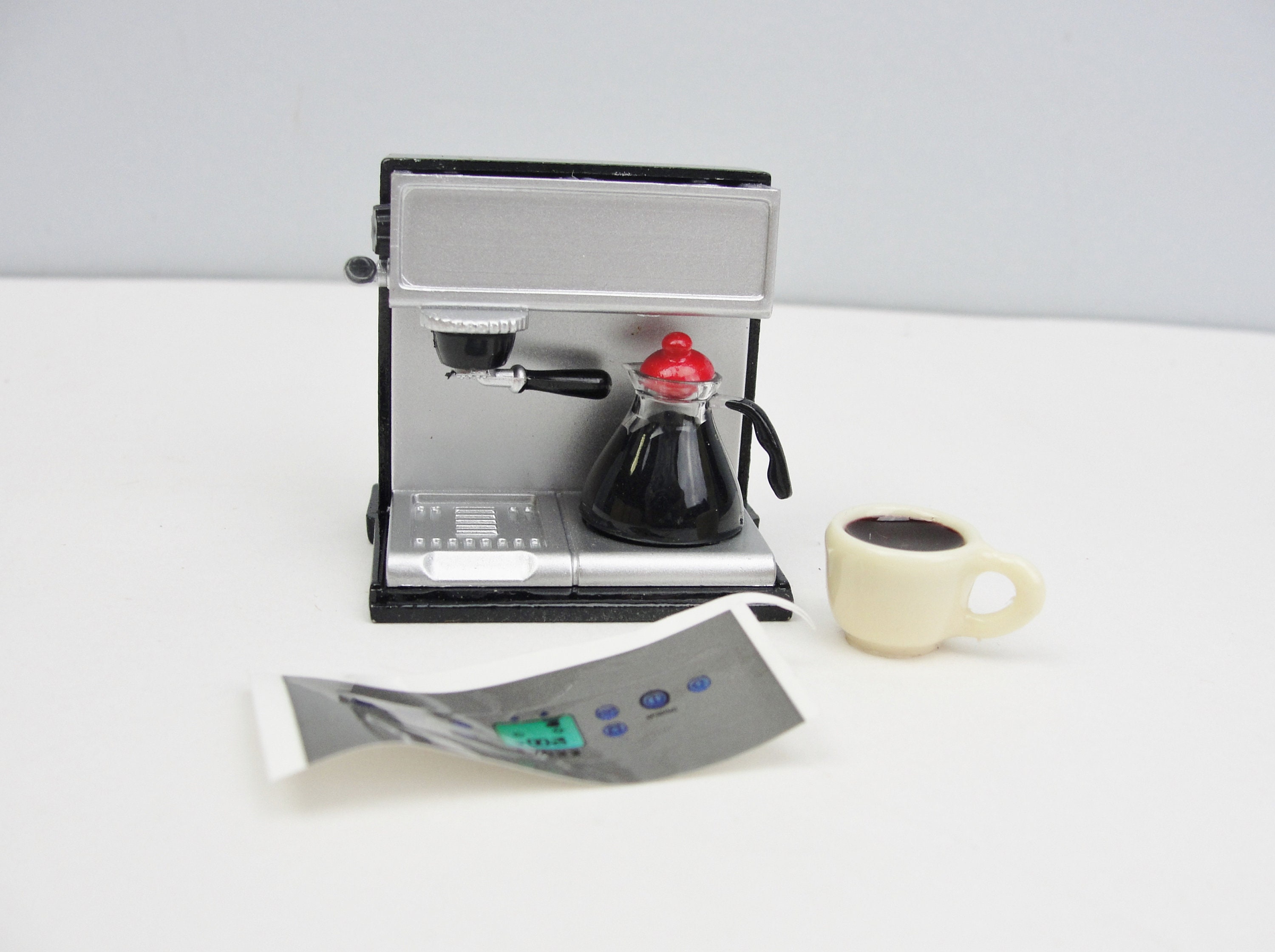 Dollhouse Miniature Espresso Machine Choose With or Without - Etsy