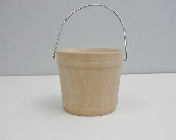 Small Wooden Bucket - Etsy